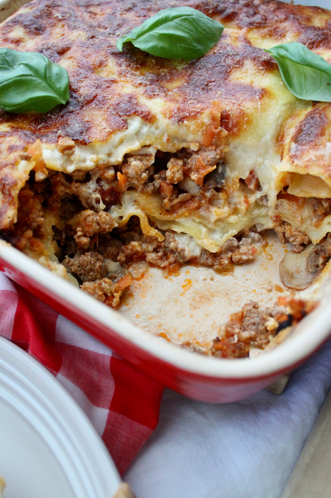 Beef & Pork Lasagne with Real Pasta Creamy Tomato & Gin Sauce | Magills